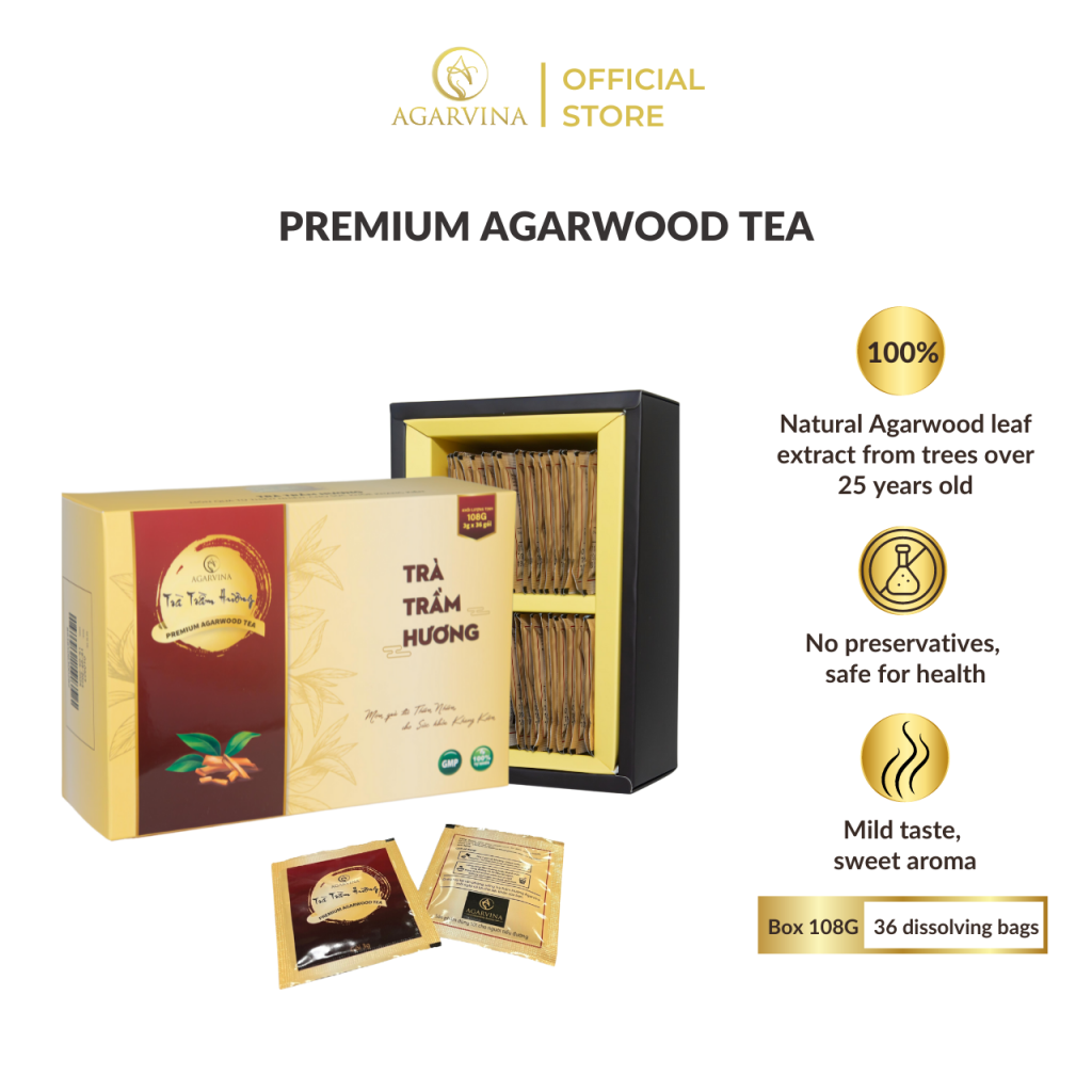 4 Pure 100% Agarwood Tea Products From AGARVINA » Tinh Hoa Trầm Việt
